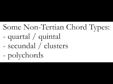 Music Theory: Post-Tonal Harmonic Resources