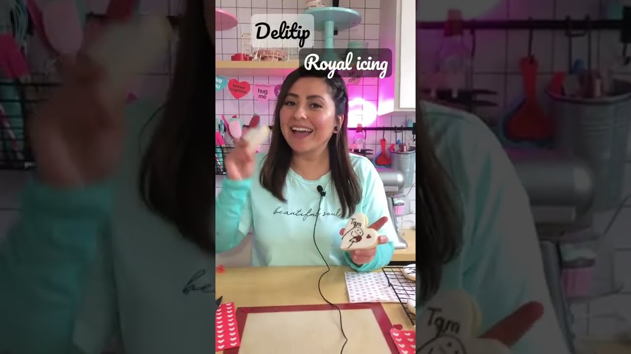 🔝✅ PERFECT DRAWINGS with ROYAL ICING with this tip 😉 DeliTip 😉