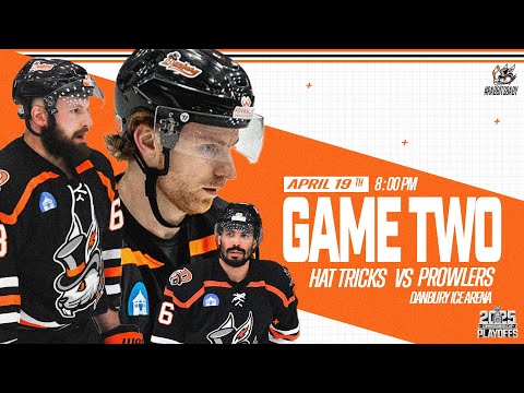 STREAM | R1, G2: Danbury Hat Tricks vs. Port Huron Prowlers | 4.19.25 | Hat Tricks Digital Network