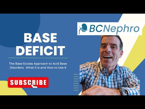 Base Deficit - What it is and how to use it @BCNephro