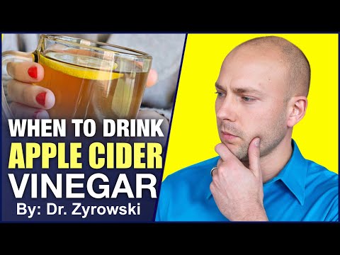 When To Drink Apple Cider Vinegar | For Best Results