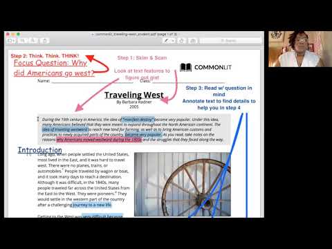 Lesson 1: Reading w/ Question In Mind