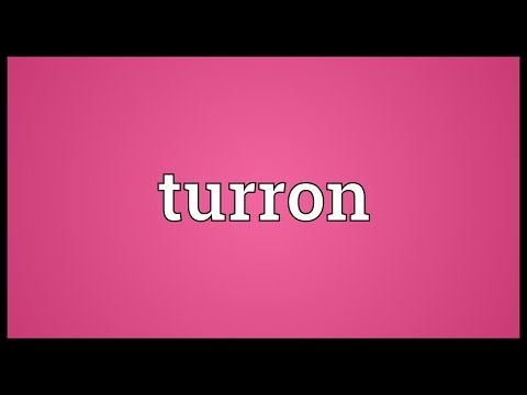 Turron Meaning
