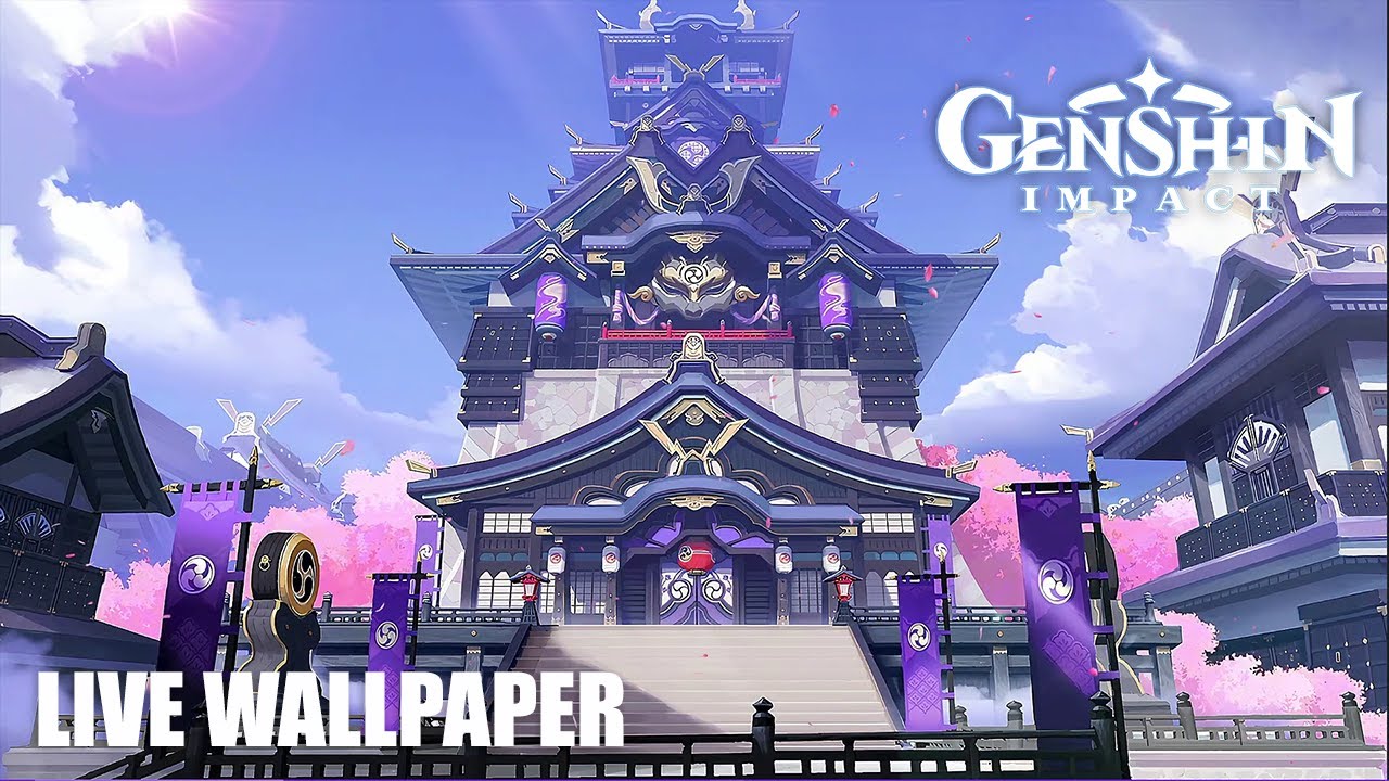 Inazuma Castle - Live Wallpaper
