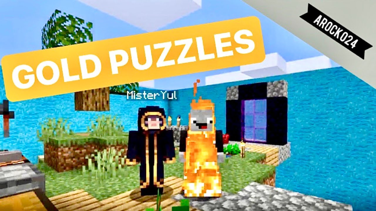 GOLD PUZZLES - Minecraft Map (Part 3)