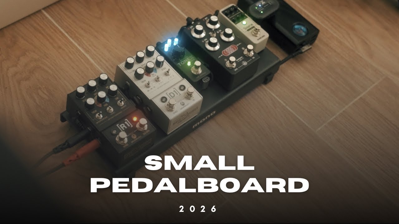 2026 SMALL PEDALBOARD