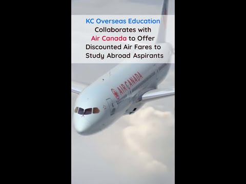 KC Overseas Education Partners with Air Canada to Offer Discounted Air Fares