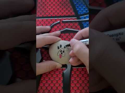 Dog paw print step by step