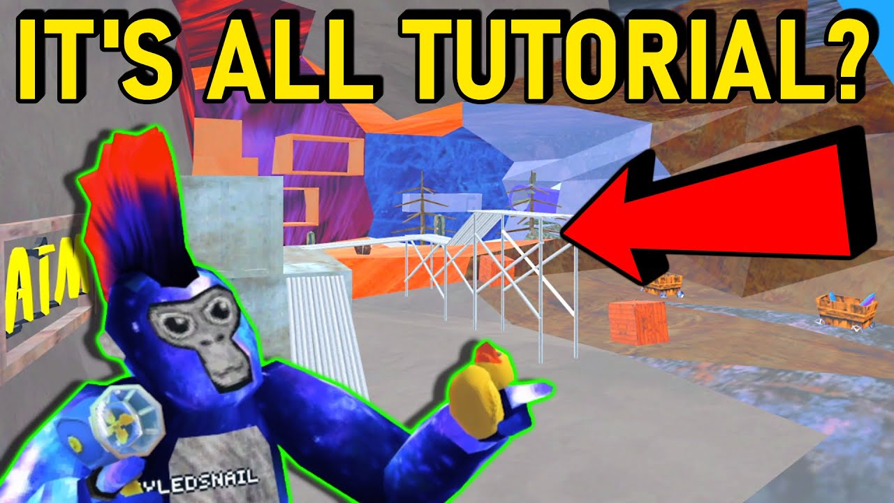 Gorilla Tag VR But All The Maps Are In TUTORIAL???