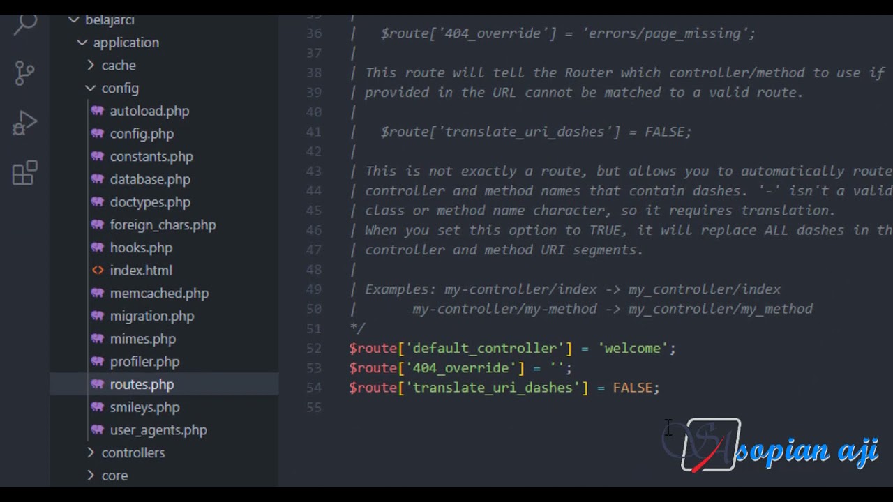 Menerapkan MVC berbasis objek (OOP)-CodeIgniter
