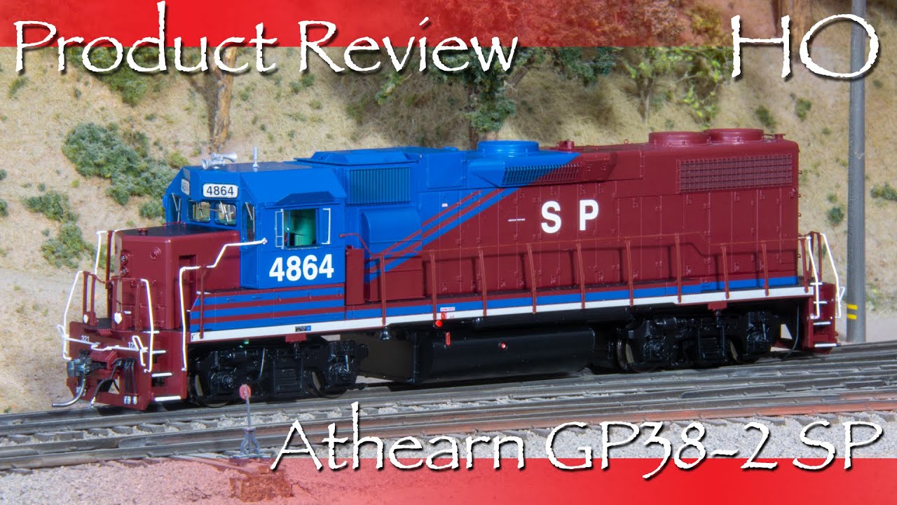 Product Review Athearn Genesis HO GP38-2 SP - One of SP's last locomotives!