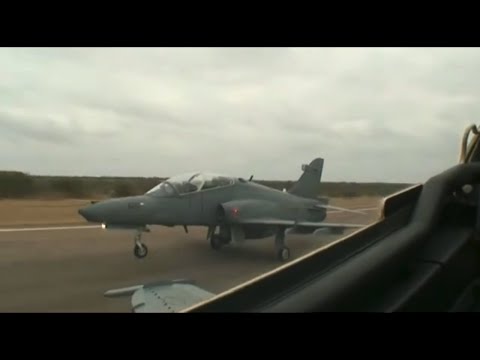 South African Air Force BAE Hawk | Formation Takeoff to Dogfight | Raw Cockpit & HUD Footage