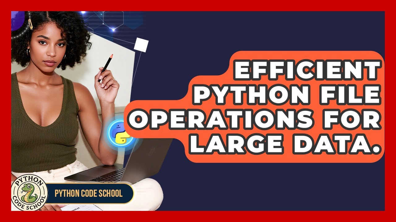 Efficient Python File Operations For Large Data. - Python Code School