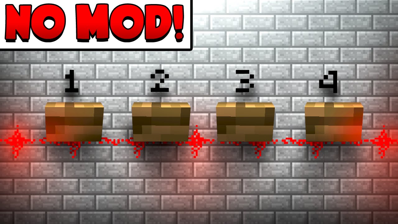 How To Make A Button In Minecraft