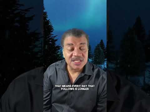 Neil deGrasse Tyson explains winter solstice.