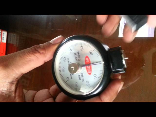 Rubber Hardness Tester - Digital Rubber Hardness tester Economy Model ...