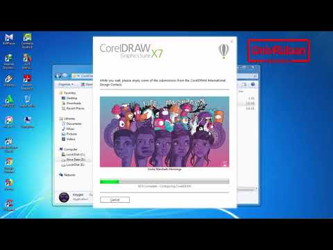 MUDAH Cara Instal CorelDRAW X7 & Aktivasi CorelDRAW X7 Tips dan Trik