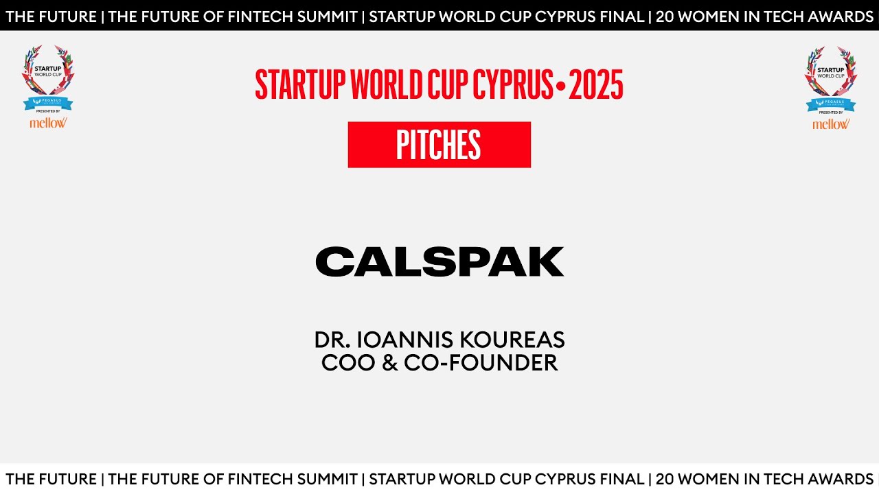 Calspak Wins Startup World Cup Cyprus Finals 2025, Secures Spot At Grand Finale