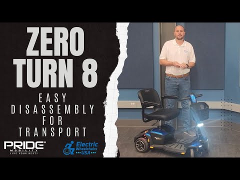 Pride Jazzy Zero Turn 8 4-Wheel Scooter JazzyZTS [2024]