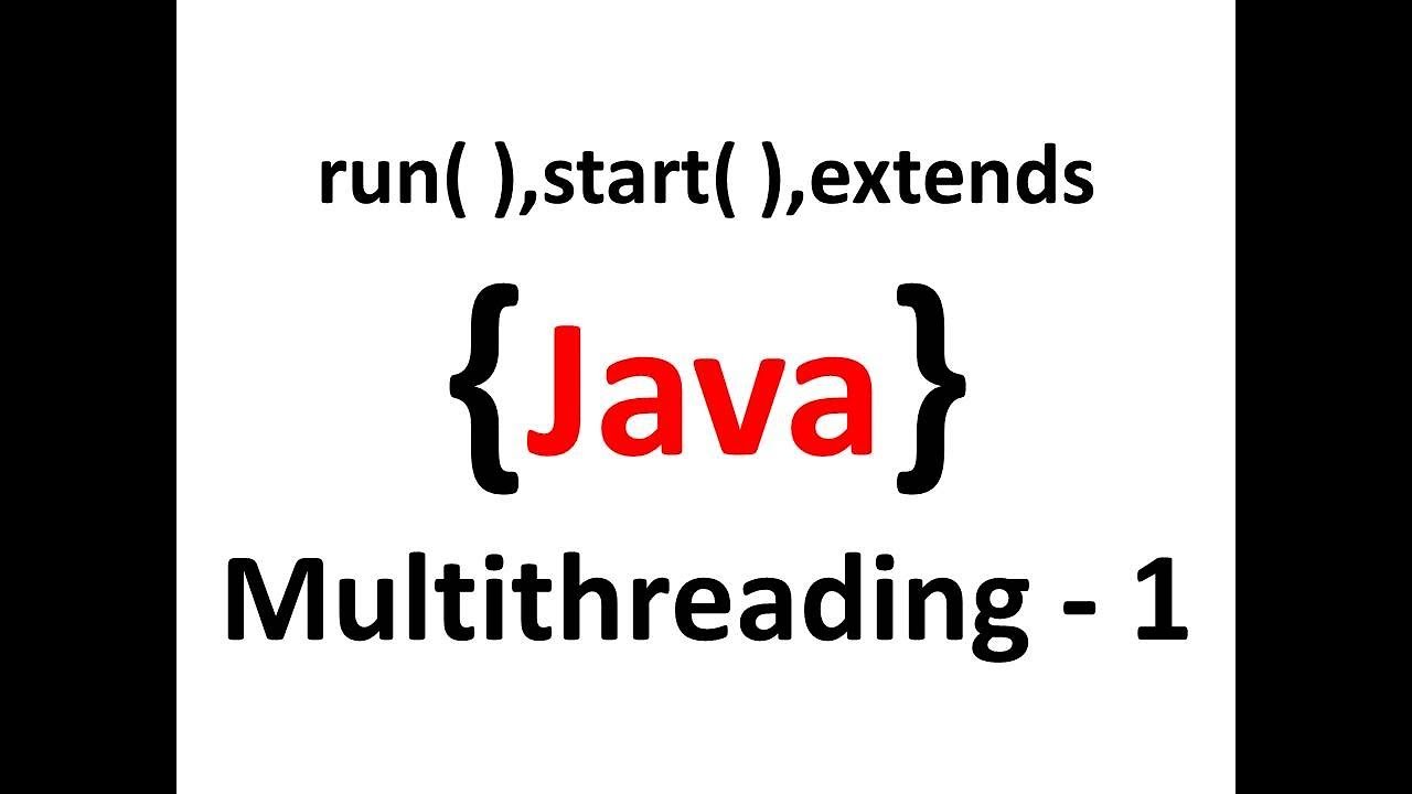 1.Multithreading in Java a simple Introduction.