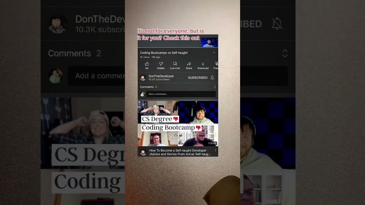 #techtok #learntocode #codingbootcamp #codetok #programming #selftaught #softwareengineer #breakinto