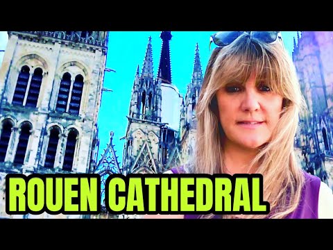 Rouen Cathedral Walking Tour 2023 - France 4K Virtual Travel Guide