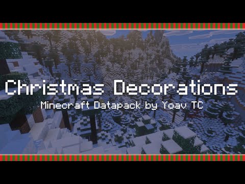 Christmas Decorations - Gallery - Minecraft Data Packs - CurseForge