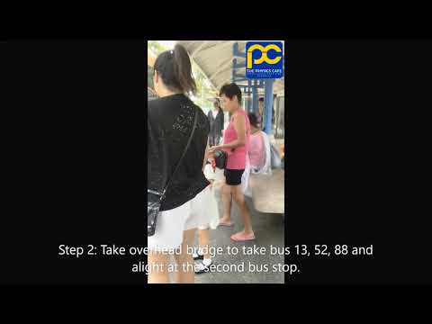 How to go to The Physics Cafe (PMC) Bishan from Bishan MRT