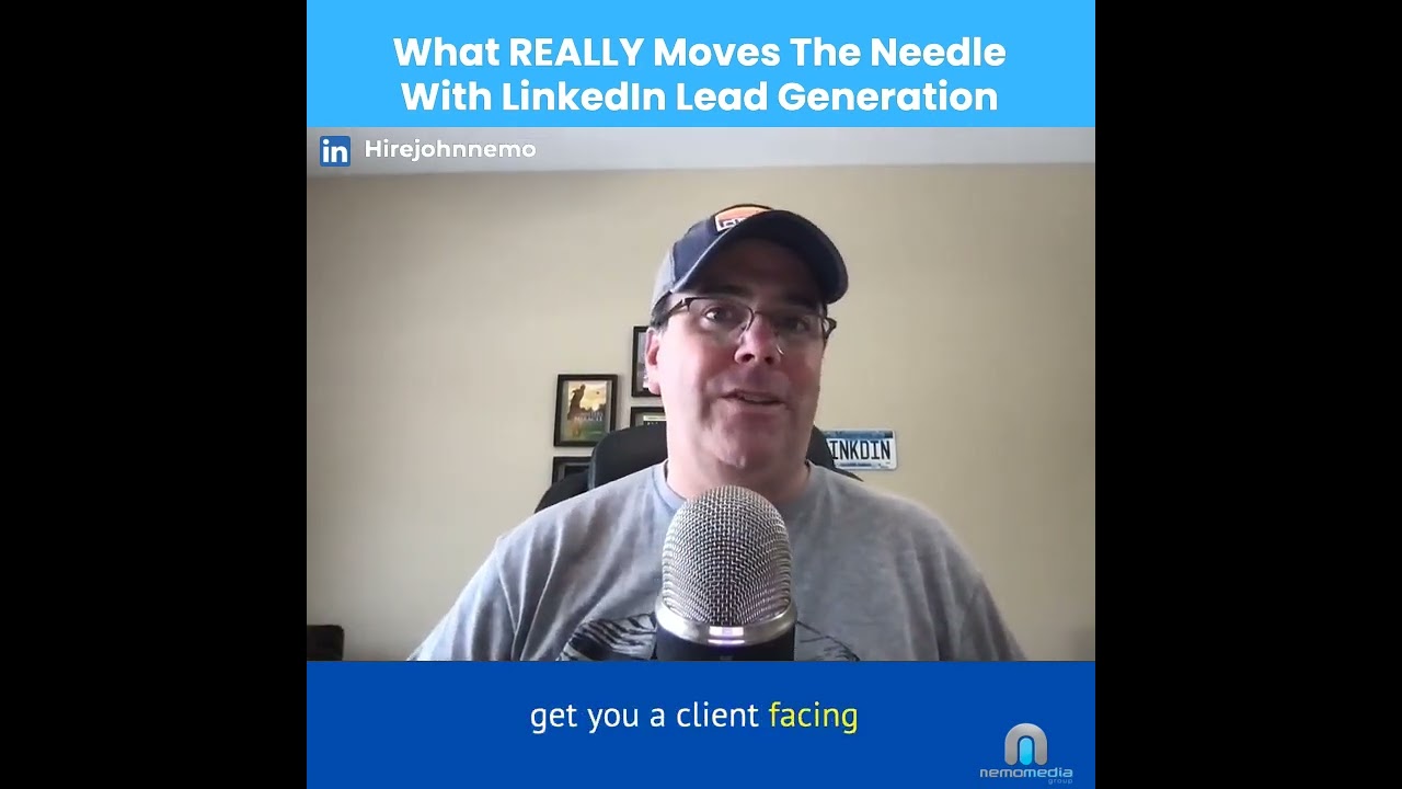 What REALLY Moves the Needle with LinkedIn Lead Generation #shorts