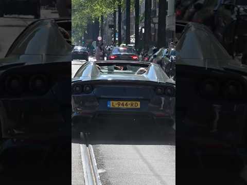 FERRARI 812 GTS With Novitec Exhaust sounds INSANE! 💨 - #novitec #ferrari #youtubeshorts