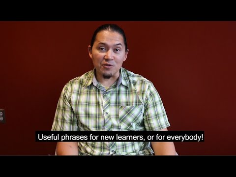 Useful Phrases for Beginning Lingít (Tlingit Language) Learners