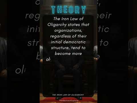 The Iron Law of Oligarchy