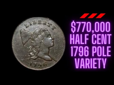 Half Cent designs, dates, and values- Do you have a Half Cent worth $770,000?