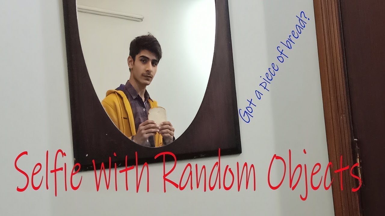 How to take a SELFIE with literally anything( RANDOM OBJECTS) | Tutorial