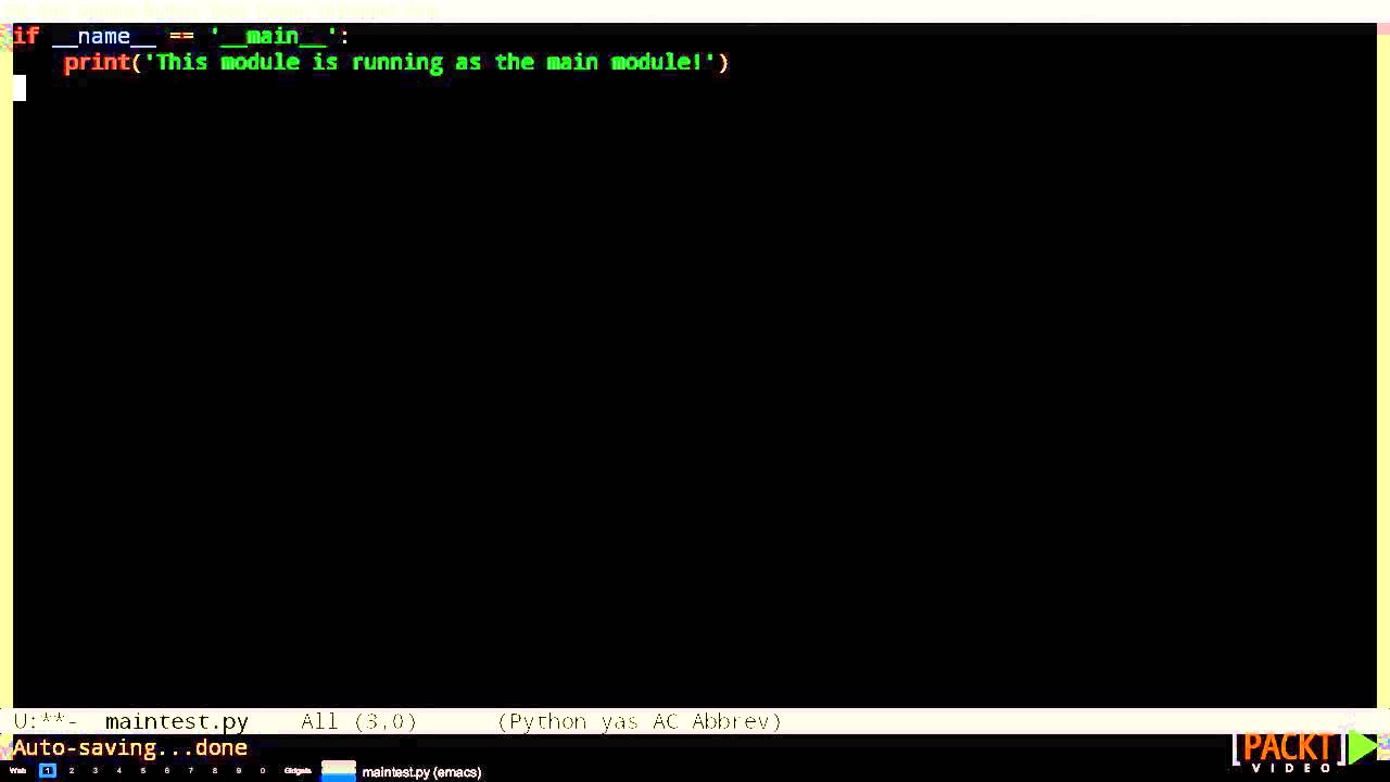 Mastering Python Tutorial: Making a Package Executable via python – m | packtpub.com