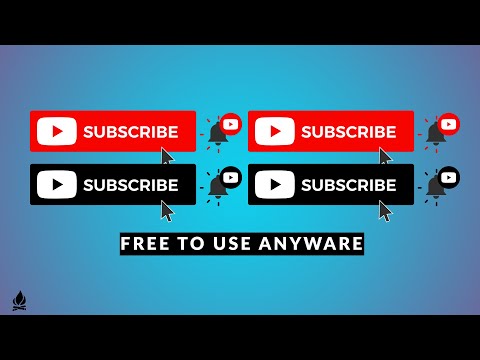 FREE YouTube Subscribe Button Animation - After Effects + Template Free easy method