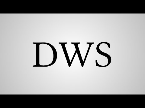 What Does "DWS" Stand For?