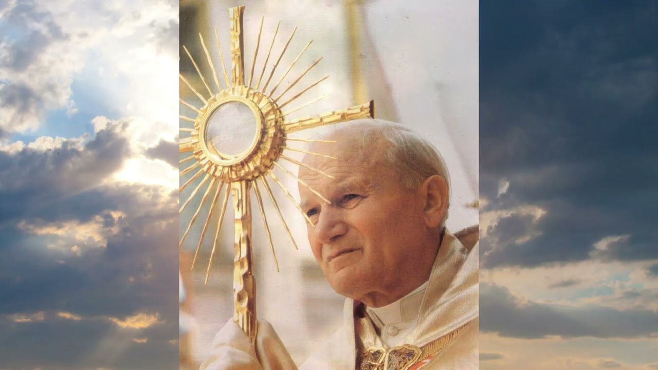 Pope John Paul II: Prayer before the Blessed Sacrament by Pope John Paul II