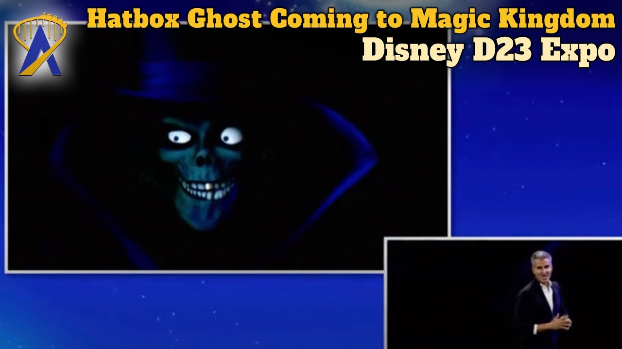 MyDisneyFix | Hatbox Ghost Coming To Magic Kingdom Announcement by Josh D’Amaro During D23 Expo ...