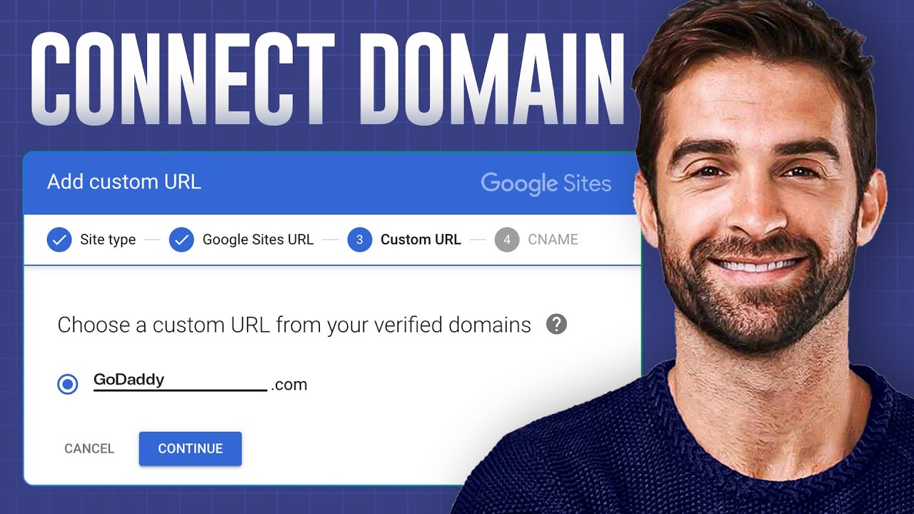 How To Connect Google Sites To GoDaddy Custom Domain (2026) Step by Step