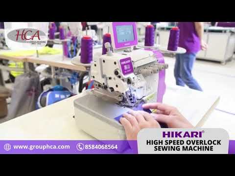 Hikari Industrial Sewing Machine - HX6814TC-03UTC3-AK HIKARI OVERLOCK ...