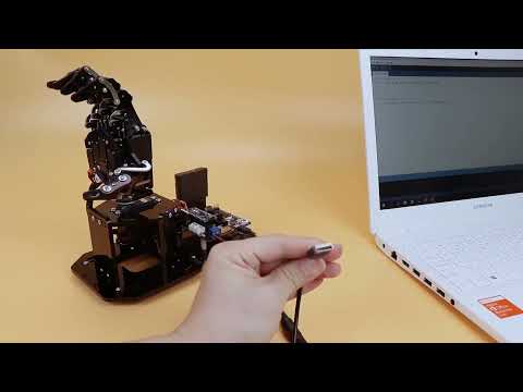 uHand2.0 Robotic Arm--Program Compilation and Download