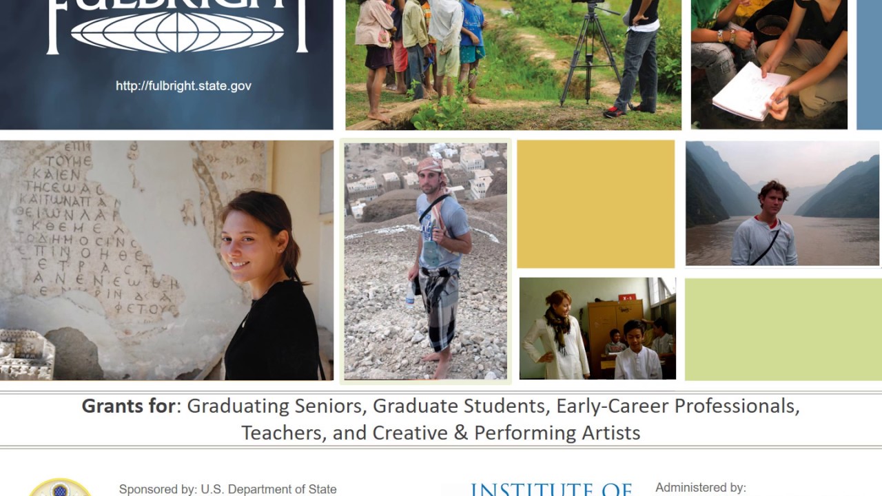 Fulbright U.S. Student Program Overview - RIT Students