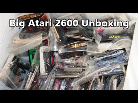 Big Atari 2600 Game Lot Unboxing - The No Swear Gamer Ep 103