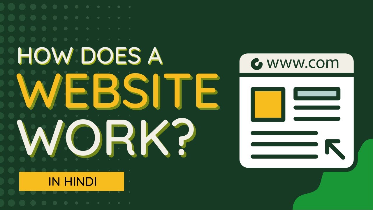 How does a website work? (Hindi) | Coding Chaska