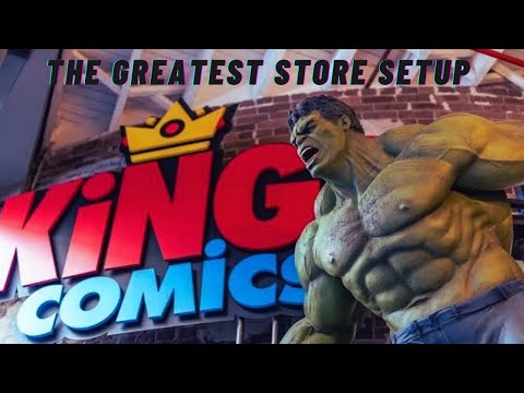 Kings Comics - Sydney, Australia - Greatest Comic Book Store Setup