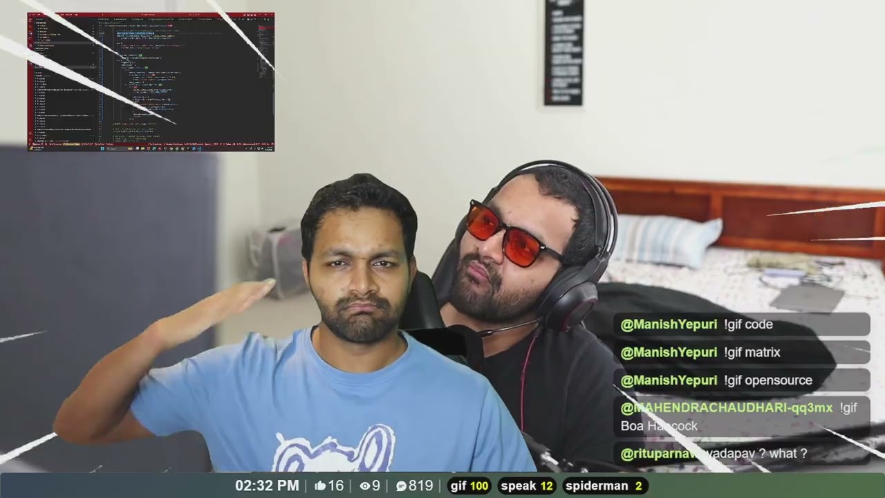 The Power of !gif | 100+ Uses on My First Stream! #YouTube #ContentCreation