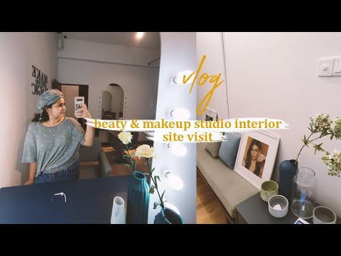 Interior Design Vlog | Hair & Makeup Studio Interior Site Visit & Accessory Shopping