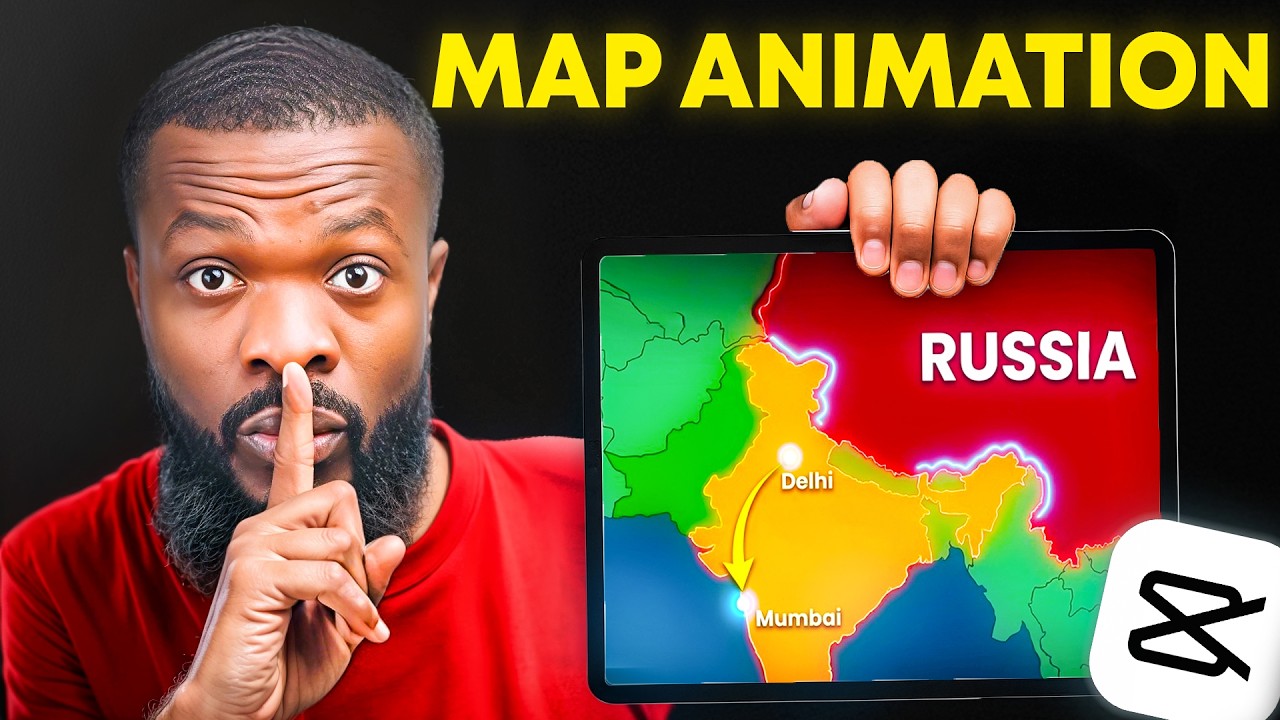 Animated Maps in CapCut | Full Tutorial
