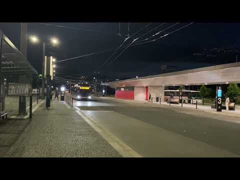 Trolejbus 32Tr nově v barvách DPMP Pardubice na lince č. 3 - 5. 7. 2023